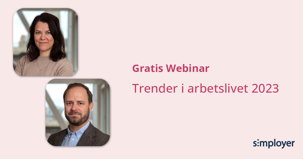 Trender i arbetslivet 2023